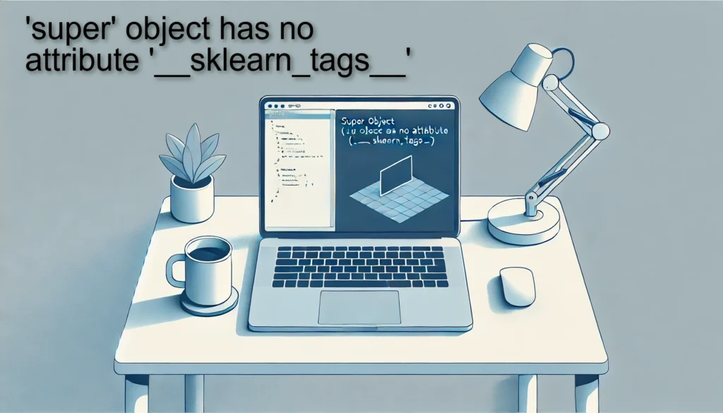 ‘super Object Has No Attribute ‘sklearn Tags