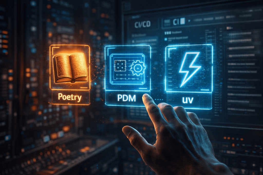 uv vs PDM vs Poetry: 2026 Comparison for Modern CI